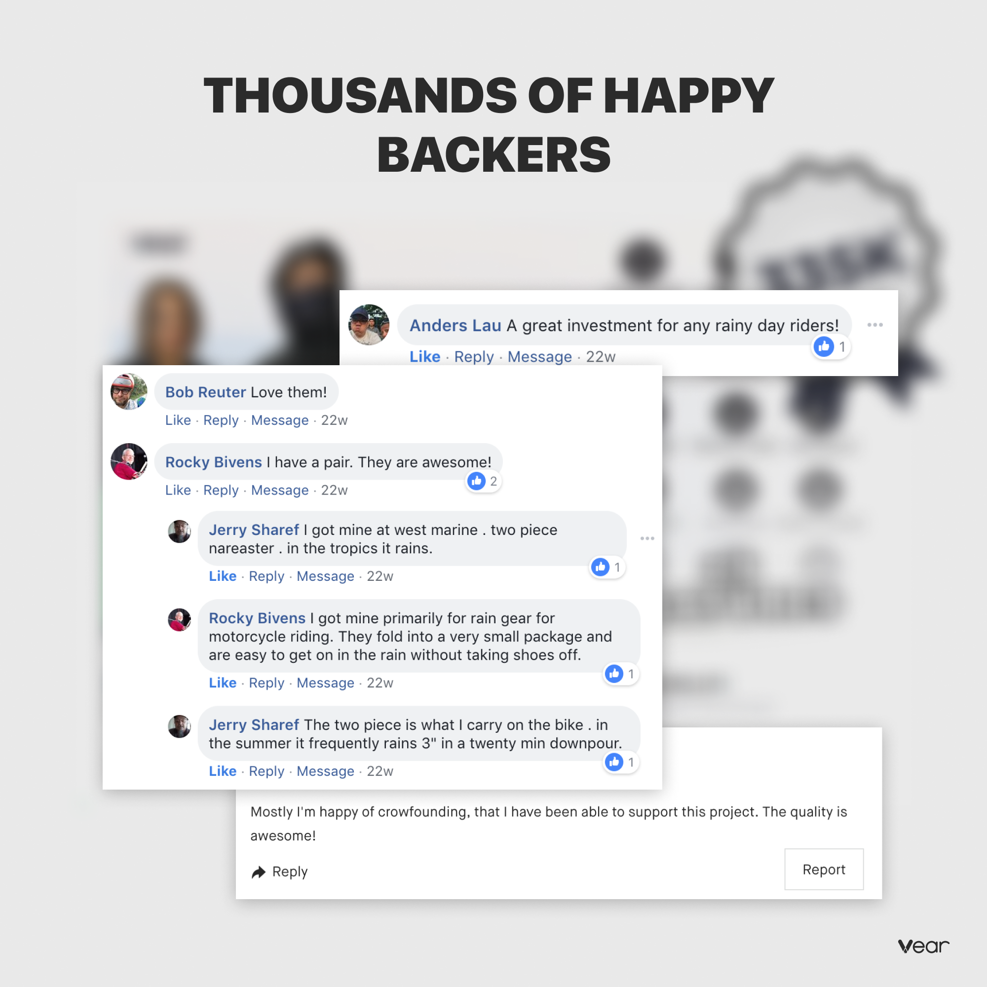 VEAR Pants with Patented Zipper | VEAR